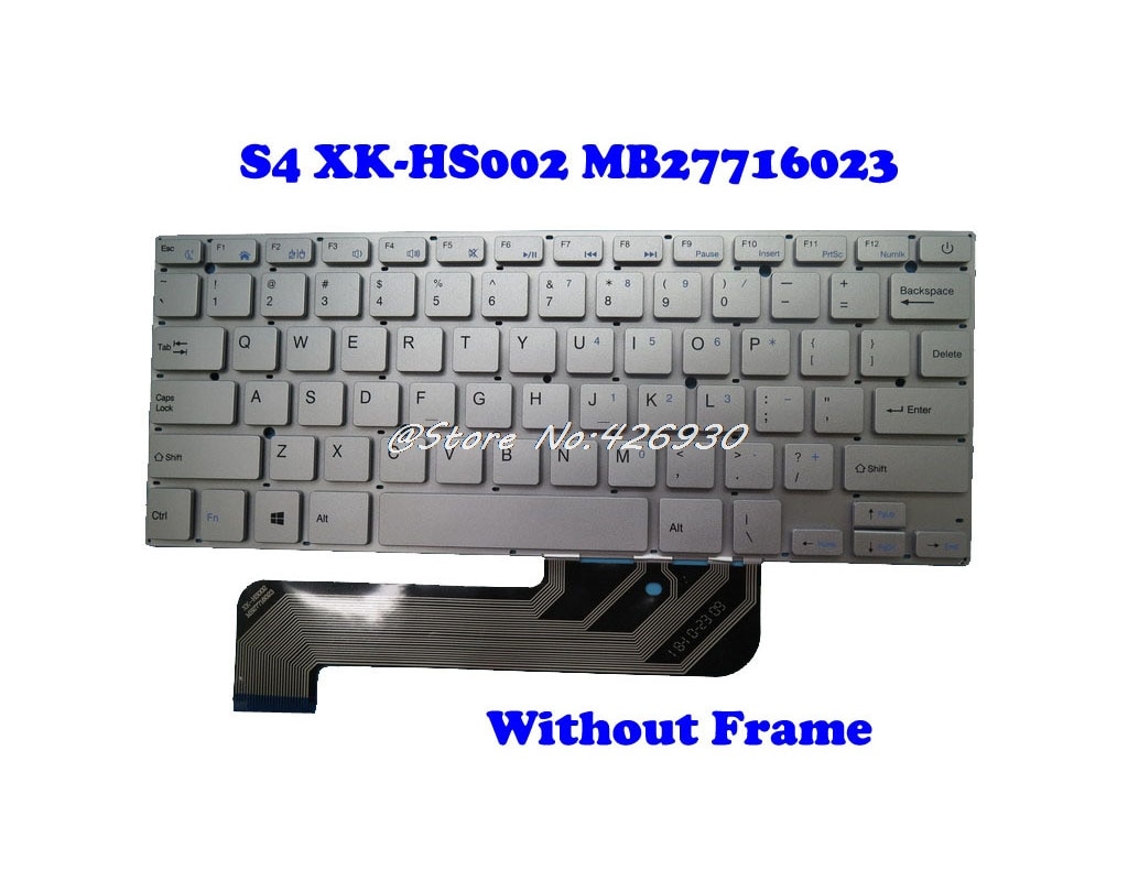 Laptop Keyboard For Jumper EZBook S4 XK-HS002 MB27... – Grandado