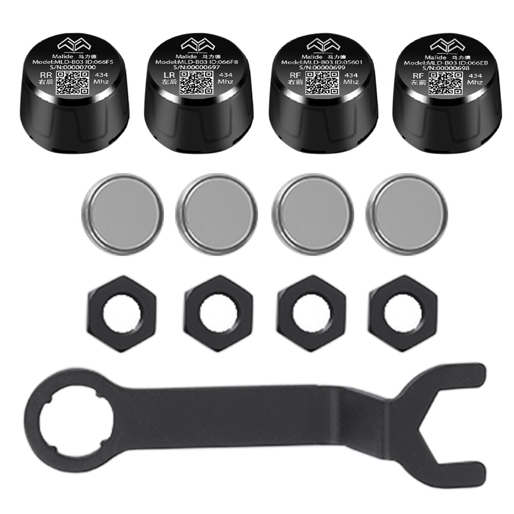 Auto Tpms Bluetooth Band Temperatuur En Druk Monit... – Vicedeal