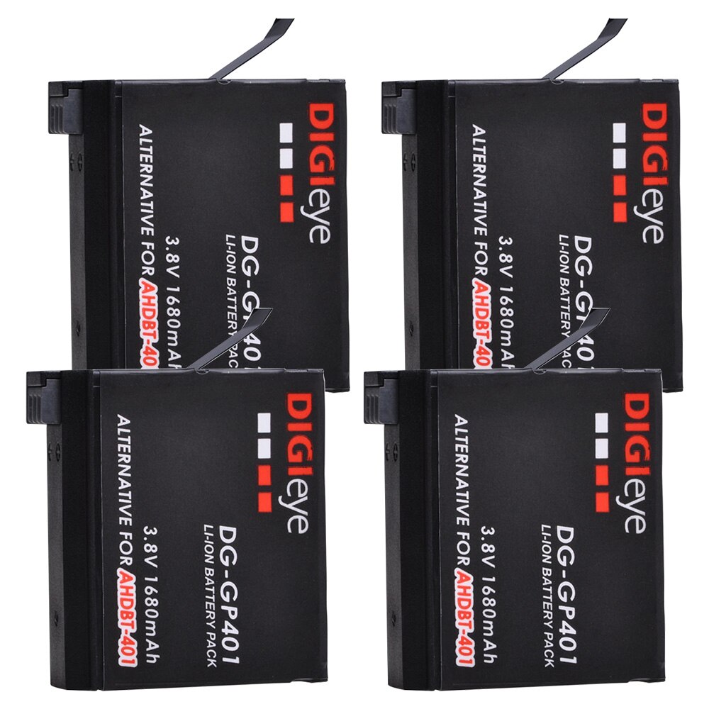 1680mAh AHDBT-401 Battery + LED Dual Charger for G... – Vicedeal