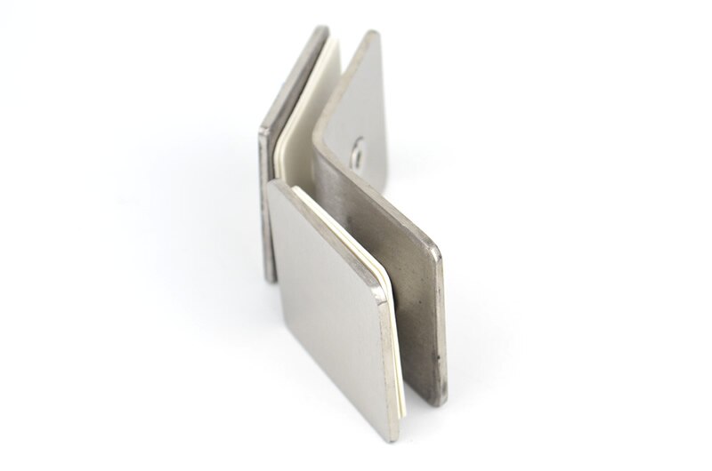 Stainless steel 135 degree glass clamp,Diamond-typ... – Grandado