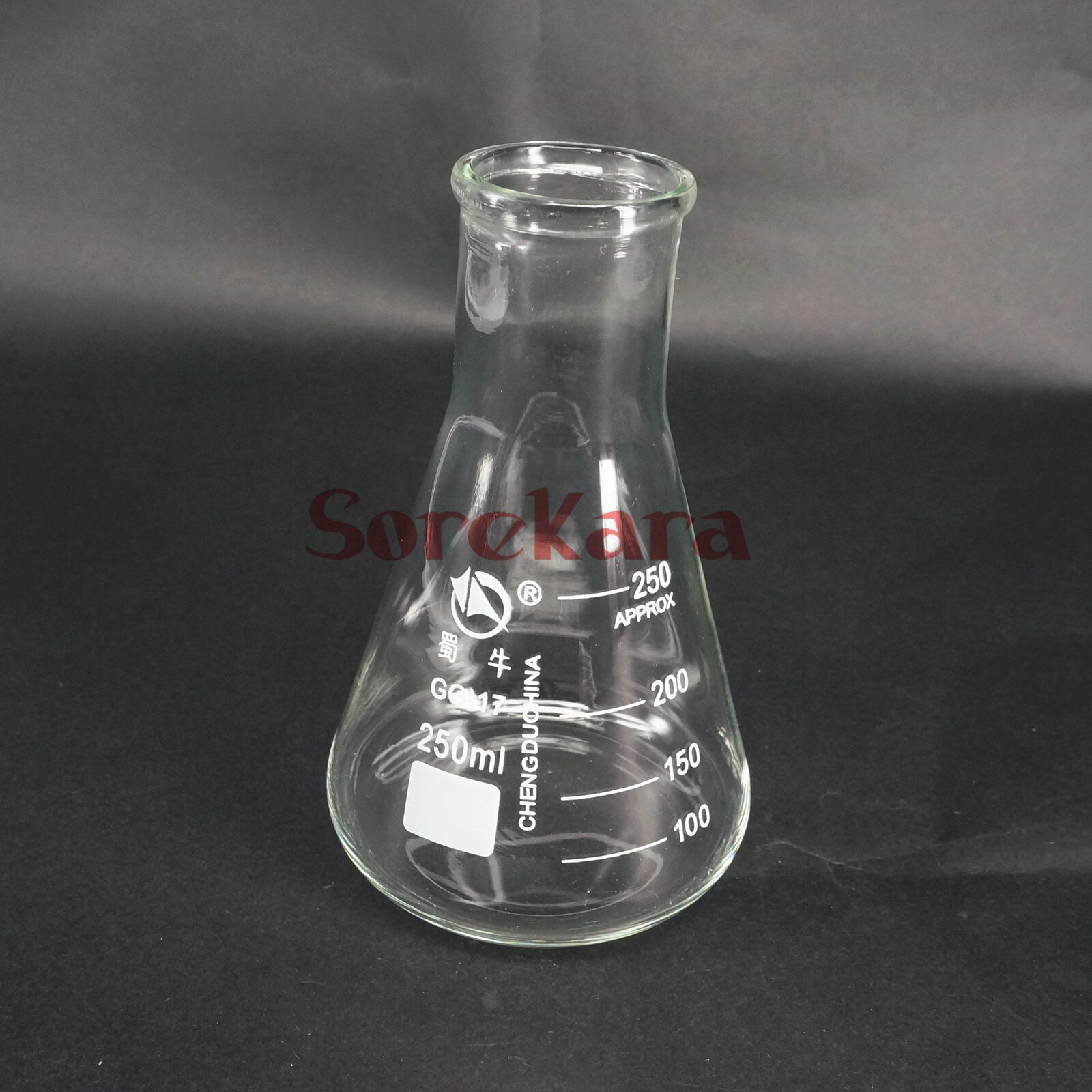 250ml Wide Neck Borosilicate Glass Conical Erlenme... – Grandado