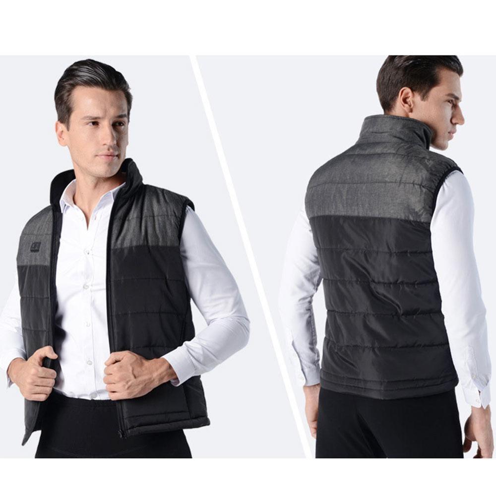 Spring Mens USB Heating Electrical Vests Men Warm ... – Vicedeal