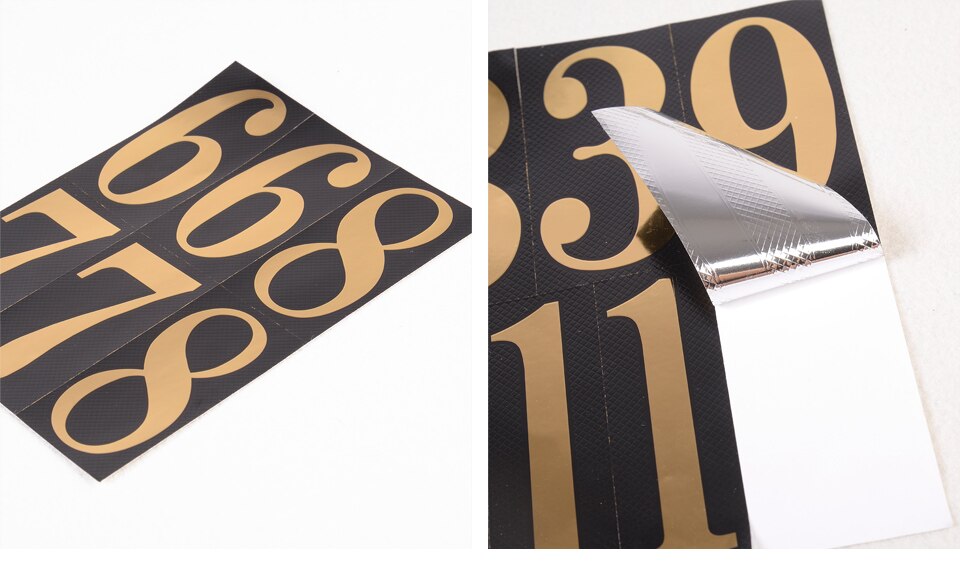 Adhesive Numbers Set Adhesive Mylar Nummers Bieden... – Vicedeal