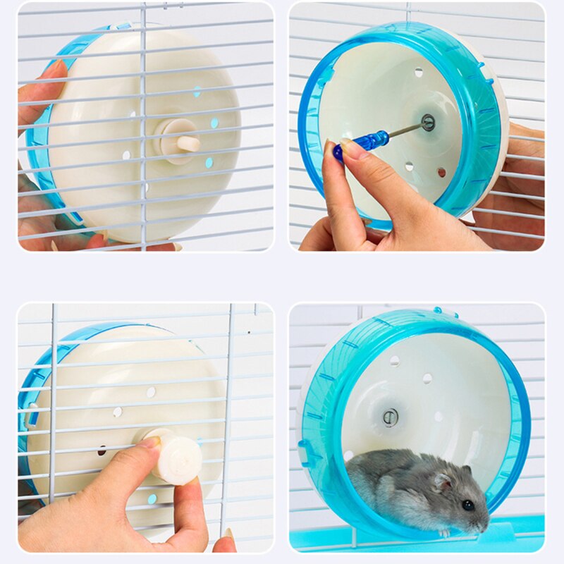 Funny Hamster Wheel Toy Silent Runner Spinner Exer... – Vicedeal