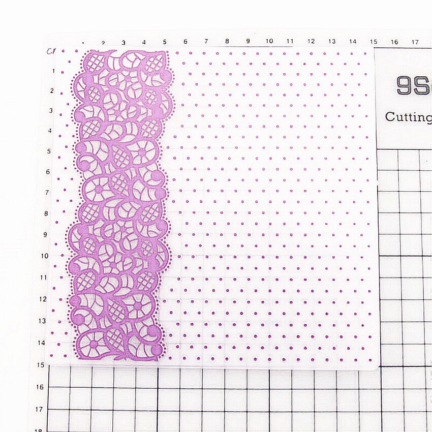 Easter plastic clock template unilateral lace craf... – Grandado