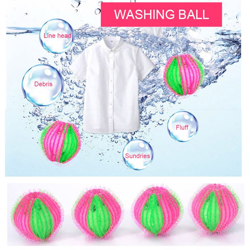 6pcs Laundry Wash Balls Hair Removal Clothes Washi... – Grandado