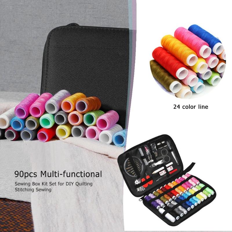 90pcs Sewing Kits DIY Multi-function Sewing Box Se... – Vicedeal