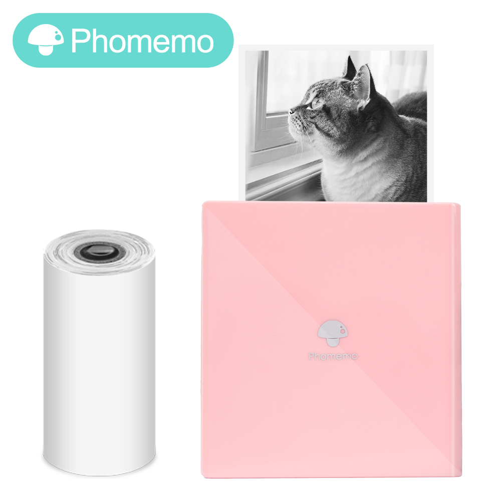 Phomemo M02 Thermal Portable Printer Wirelessly BT... – Grandado