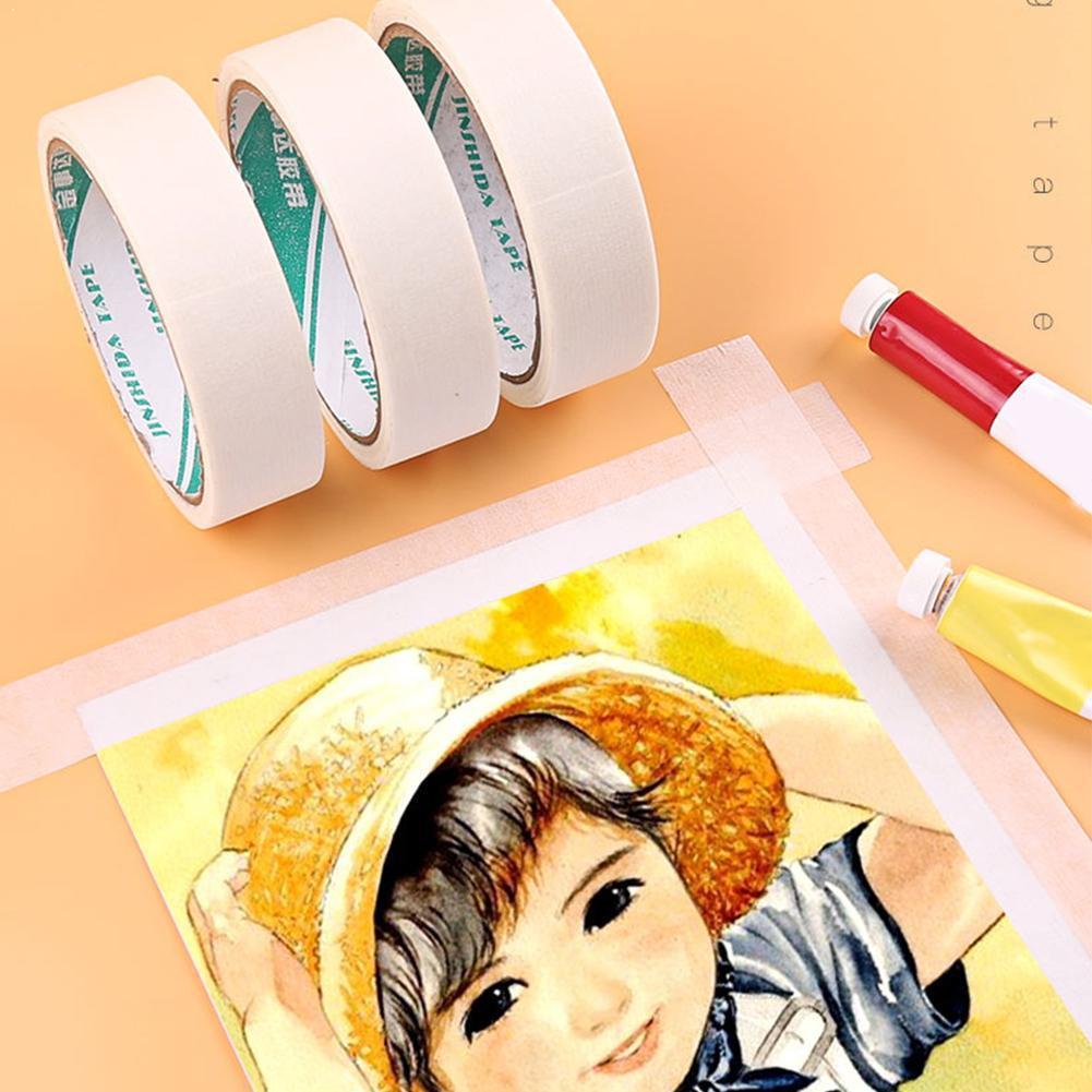 Watercolor Sketch Stickers Masking Adhesive Tape M... – Vicedeal