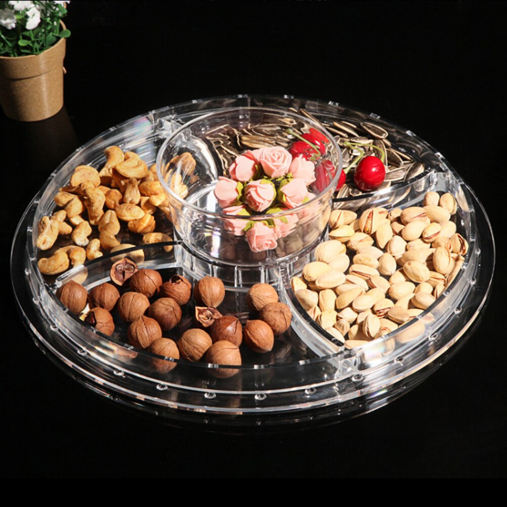 12 Inch Cake Display Plate Stand With Cover Lid Tr... – Vicedeal