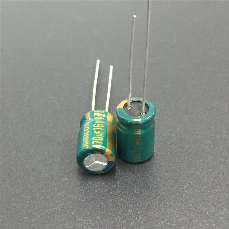 10 stk 470uf 16v jamicon wl serie lav impedans 8 x... – Vicedeal