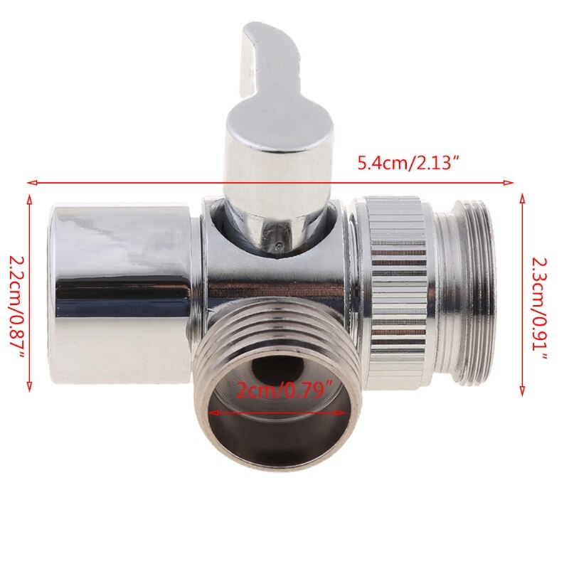Bathroom Kitchen Brass Sink Valve Diverter Faucet ... – Grandado