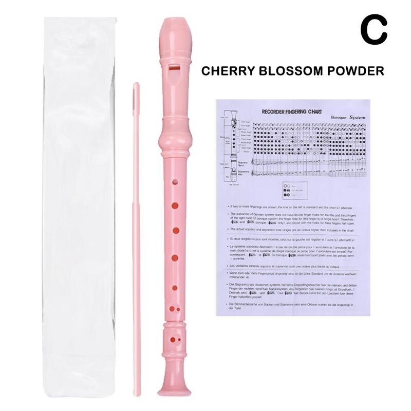 8 Hole Flute German Treble Abs Material Student Ch... – Grandado