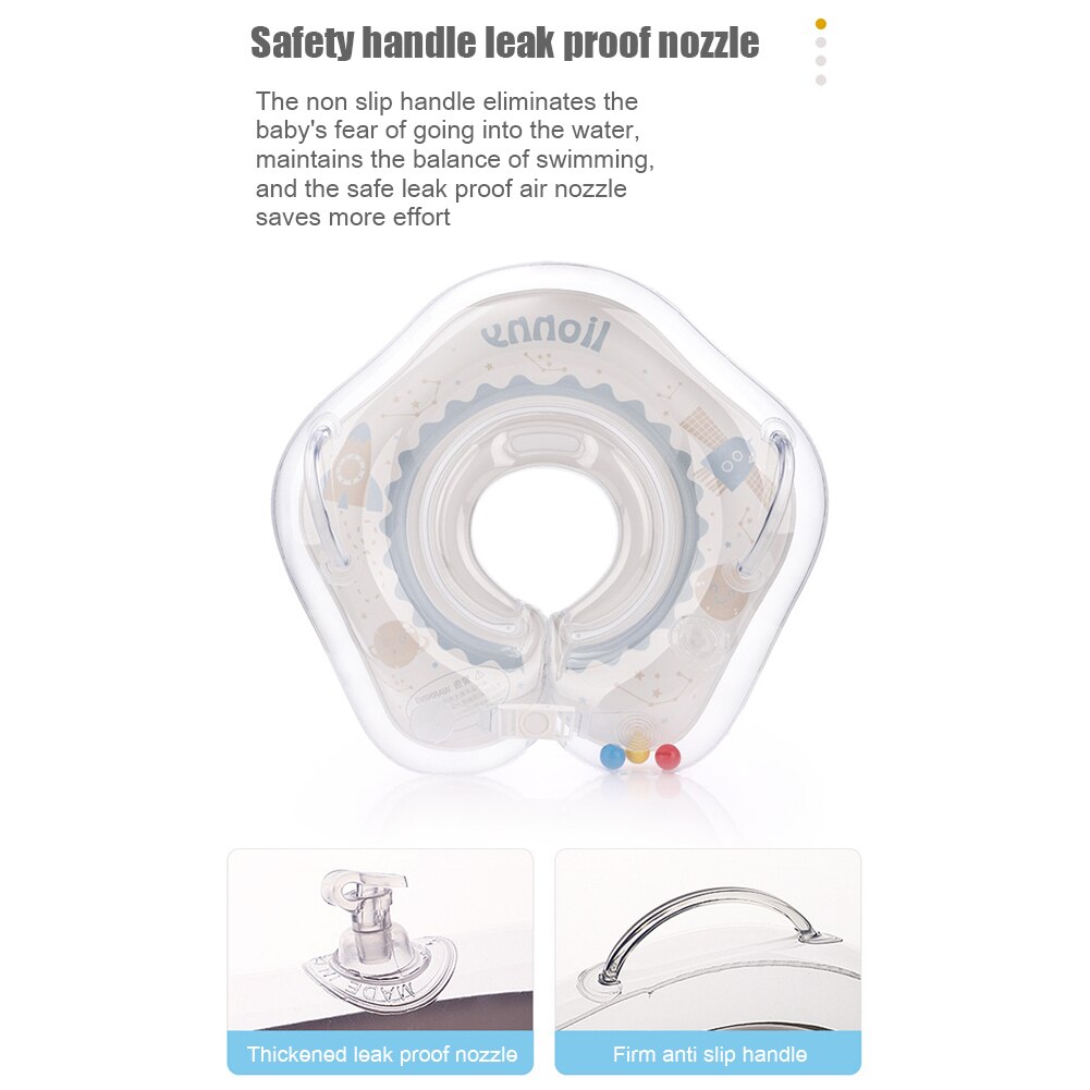 Inflatable Swimming Baby Accessories Neck Float Ri... – Grandado