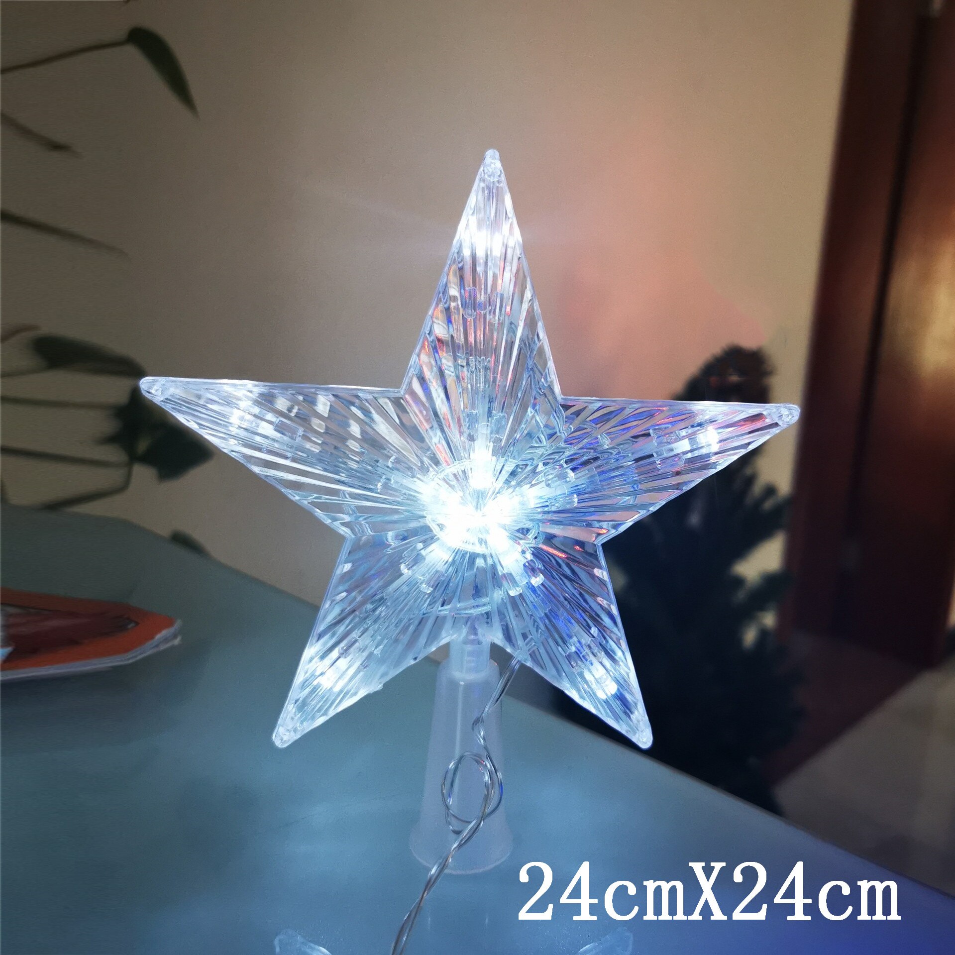 Battery-operated Garland Star Lamp Christmas Star ... – Vicedeal