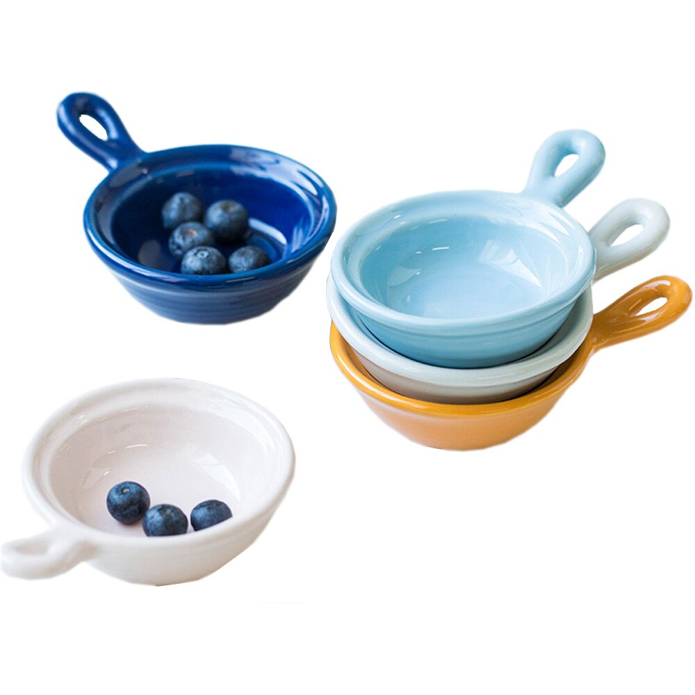 1pc Dip Saucen Gericht Mit Griff Snack Schalen Pla... – Vicedeal