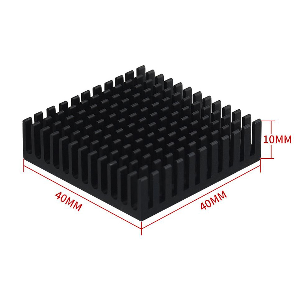 3D Prints Radiator Aluminum Motor Heatsink Extrude... – Vicedeal