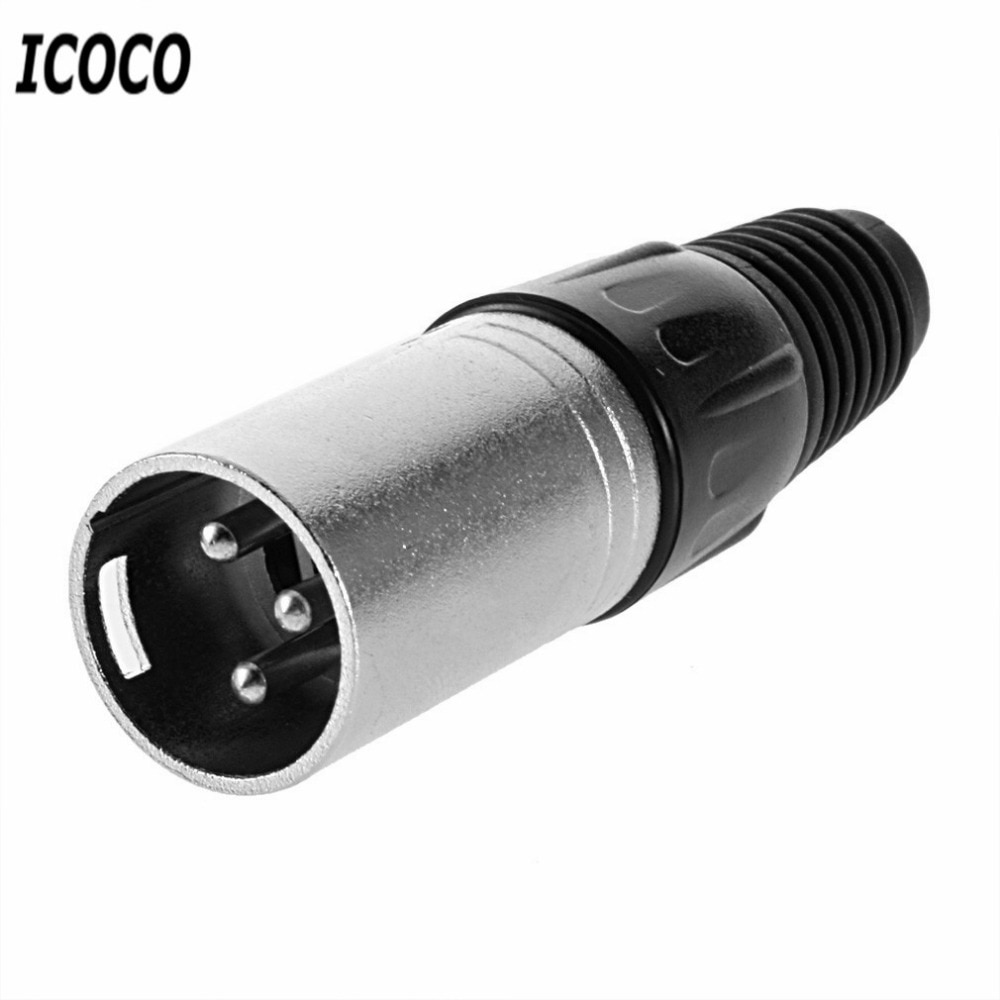 1Pc Type Mic Microphone XLR Male 3-Pin Audio Cable... – Vicedeal