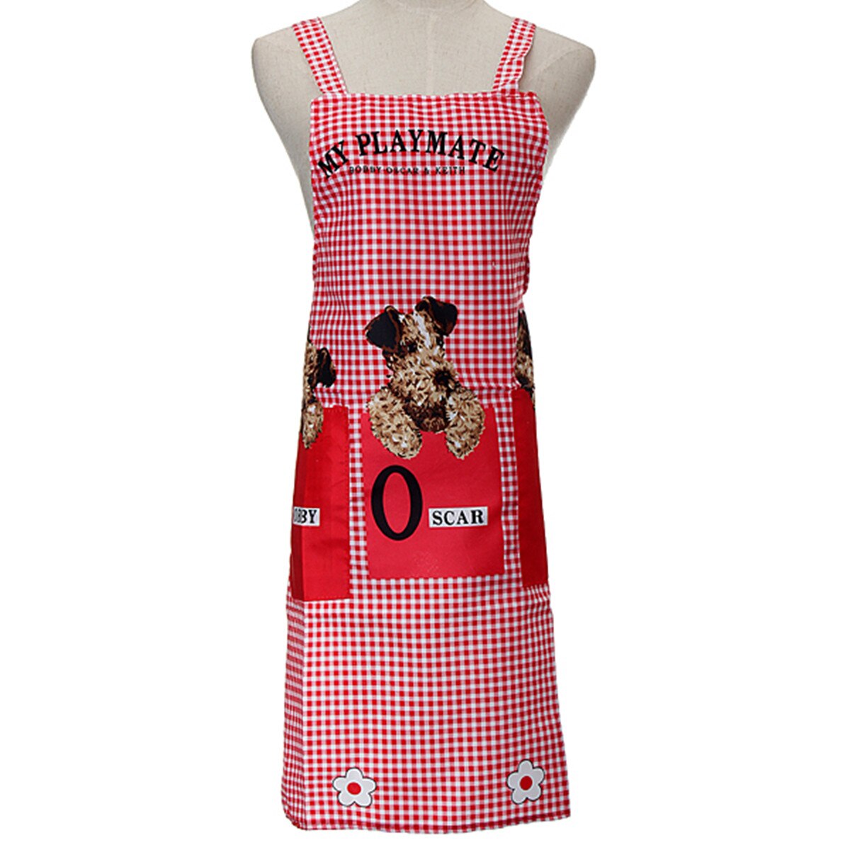 Leuke Hond Print Schort Waterdicht Mouwloze Pocket... – Vicedeal