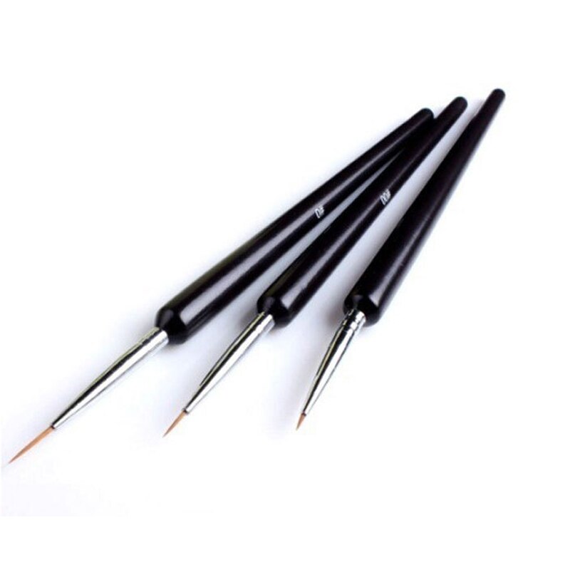 3 Pcs Painting Flower Set Pen Cake Decorating Brus... – Grandado