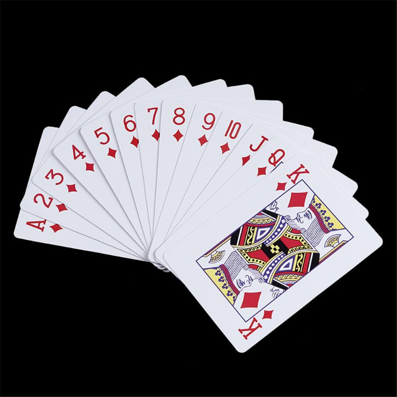 PVC Waterproof Playing Cards Wearproof Plastic Pok... – Grandado