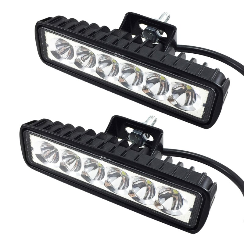 18W 12V Led Verlichting Bar Spotlight Flood Lamp R... – Vicedeal