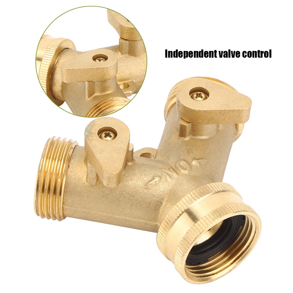 3/4 Inch 2-Way Tuinslang Splitter Tuin Messing Wat... – Vicedeal