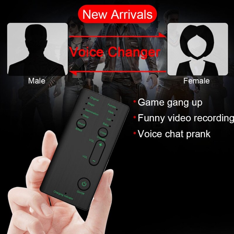 Portable Voice Changer Sound Card 7 Different Soun... – Grandado