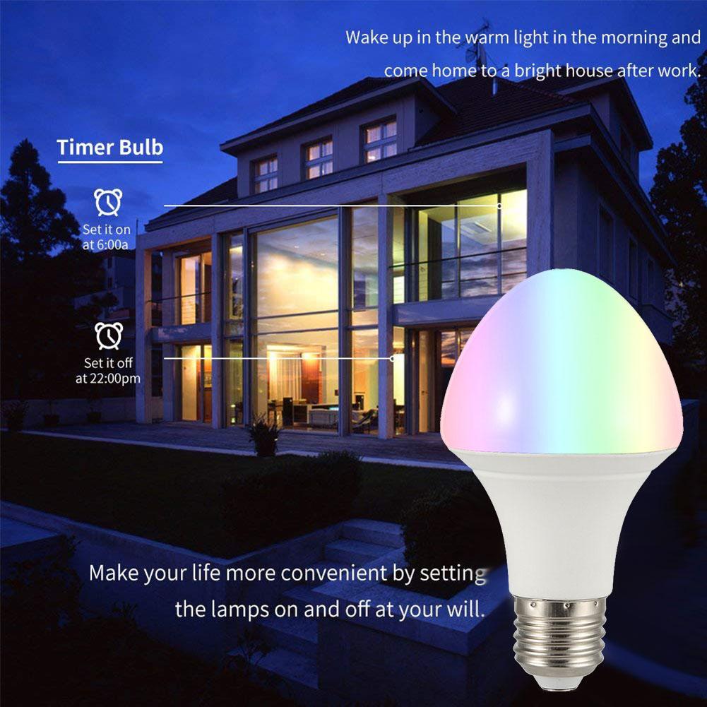 E27 7W Smart Led Gloeilamp Spaarlamp Rgb Full Kleu... – Grandado