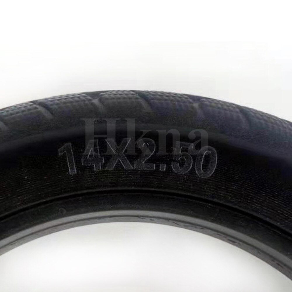 Thickening 14x2.50 Solid Tyre 14 * 2.5 Explosion P... – Vicedeal