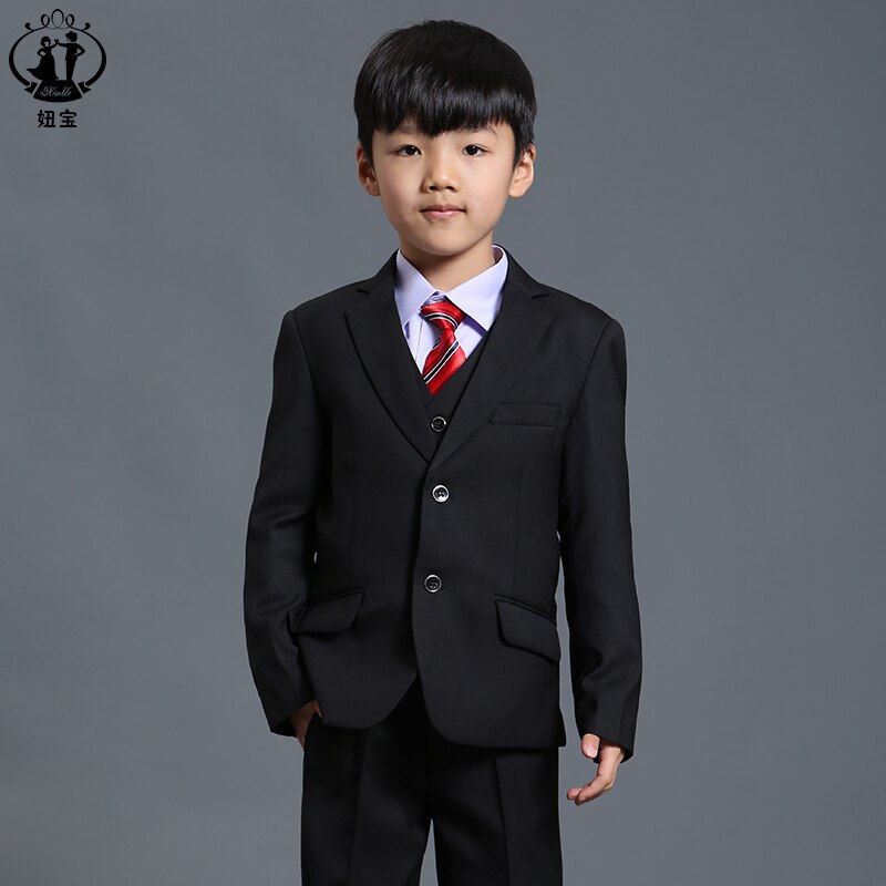 Nimble Spring Autumn Formal Black Toddler Boys Sui... – Grandado
