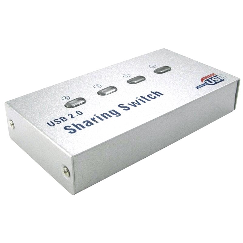 FJGEAR 4 Port USB Sharing Switch Auto USB Switcher... – Vicedeal