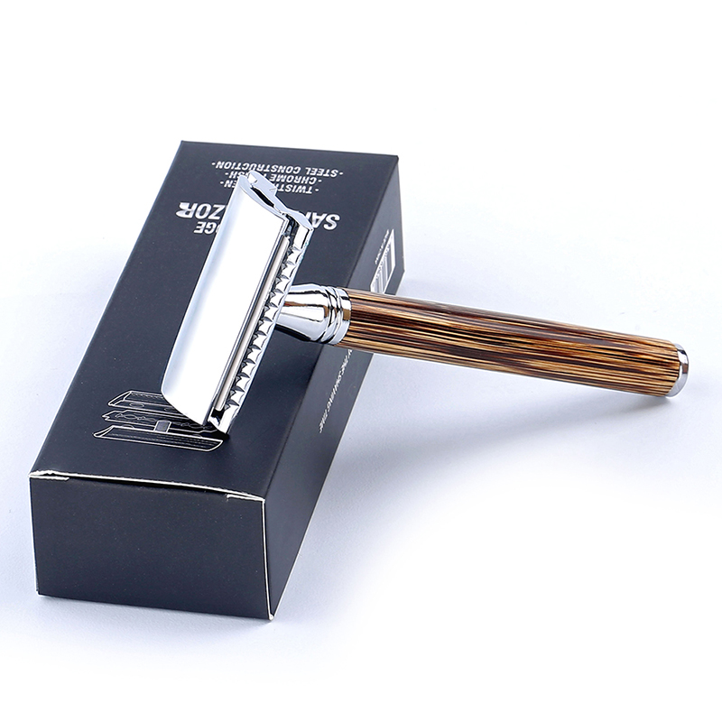 Eco Friendly Men Shaving Razor Classic Bamboo Hand... – Grandado