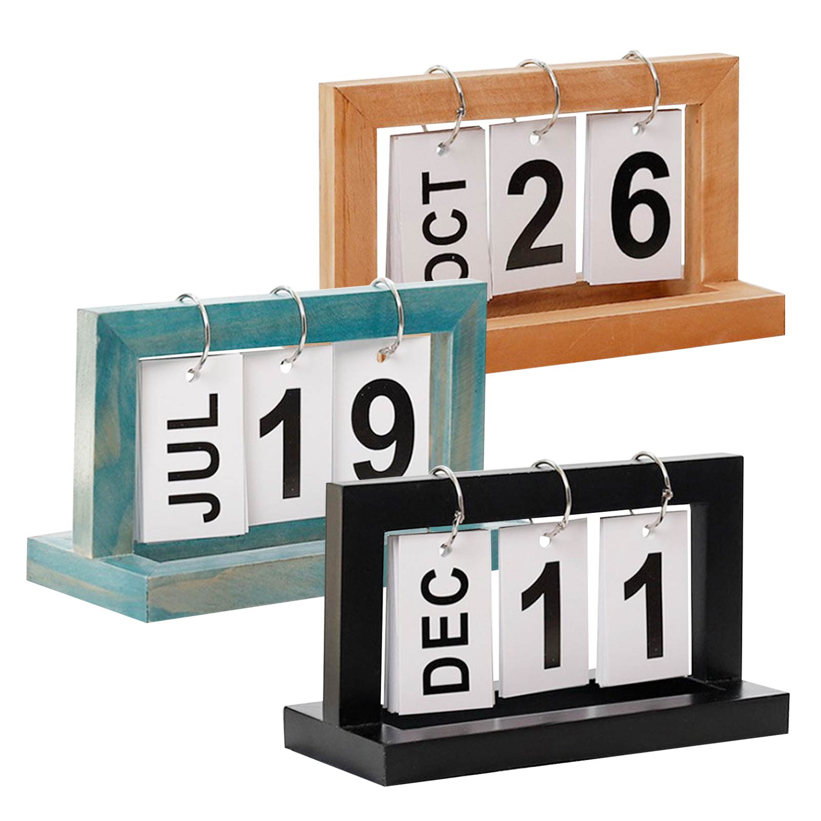 Thuis Kalender Houten Flip Kalender Creatieve Eenv... – Vicedeal