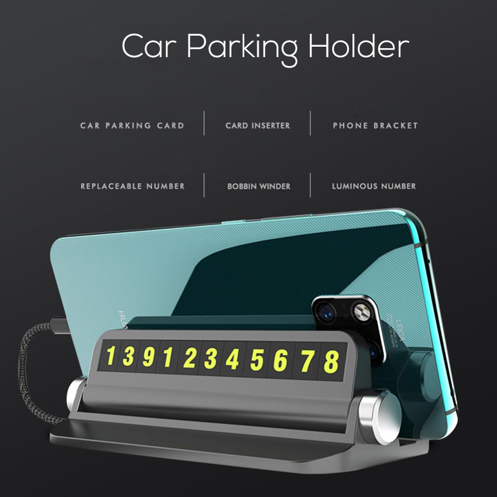 Lichtgevende Auto Tijdelijke Parkeergelegenheid St... – Grandado