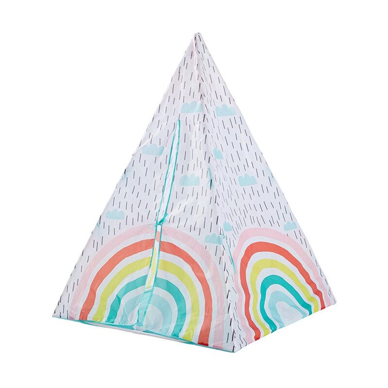 Kids Rainbow Play Tent Portable Foldable Ball Pool... – Grandado