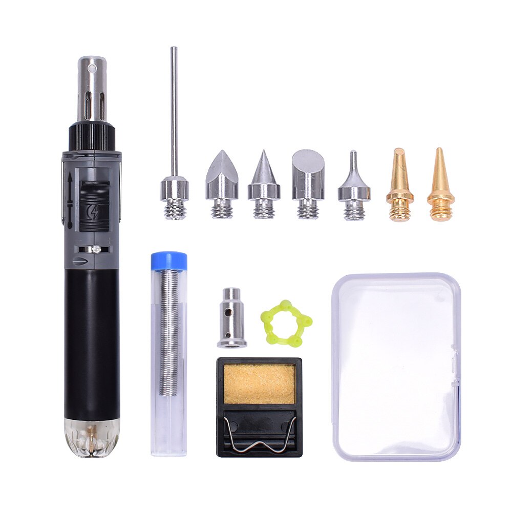 NEWACALOX Butane Gas Soldering Iron Kit Cordless S... – Grandado