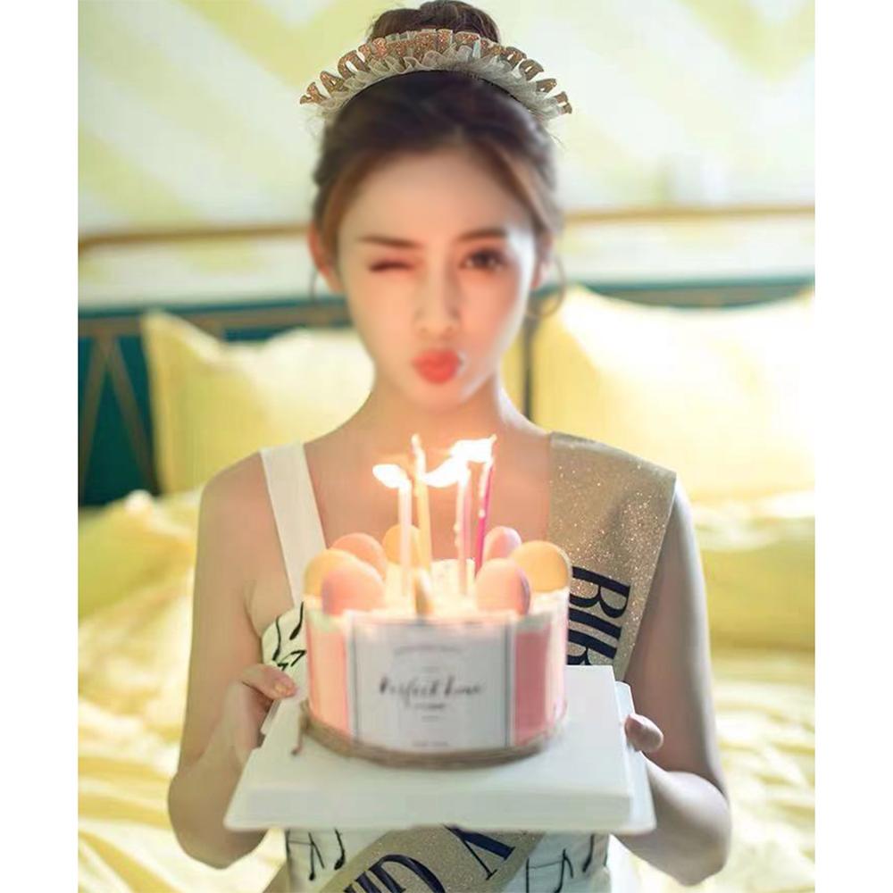 Pink Silver Gold Birthday Shoulder Strap Queen Bir... – Grandado