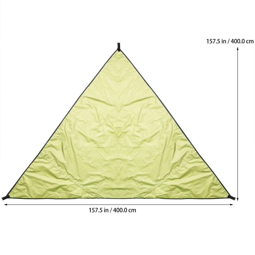 1 Set Sun Shade Sail Triangle Canopy Tent Practica... – Grandado