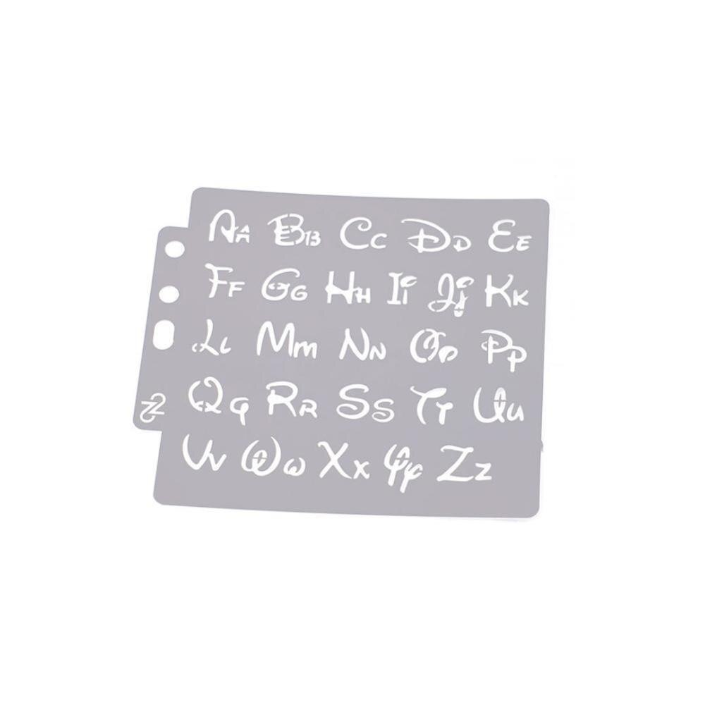 2PCS Alphabet Letter Stencils Template Painting Sc... – Grandado