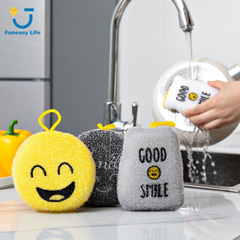 4Pcs Smiley Gezicht Dikke Sterke Decontaminatie Af... – Grandado