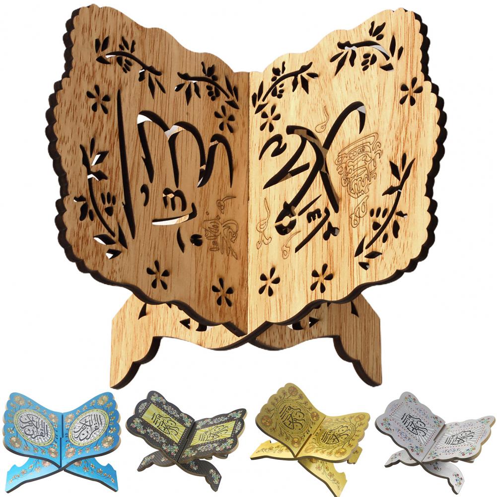 Book Stand Assemble Wood Colored Printed Reading B... – Grandado