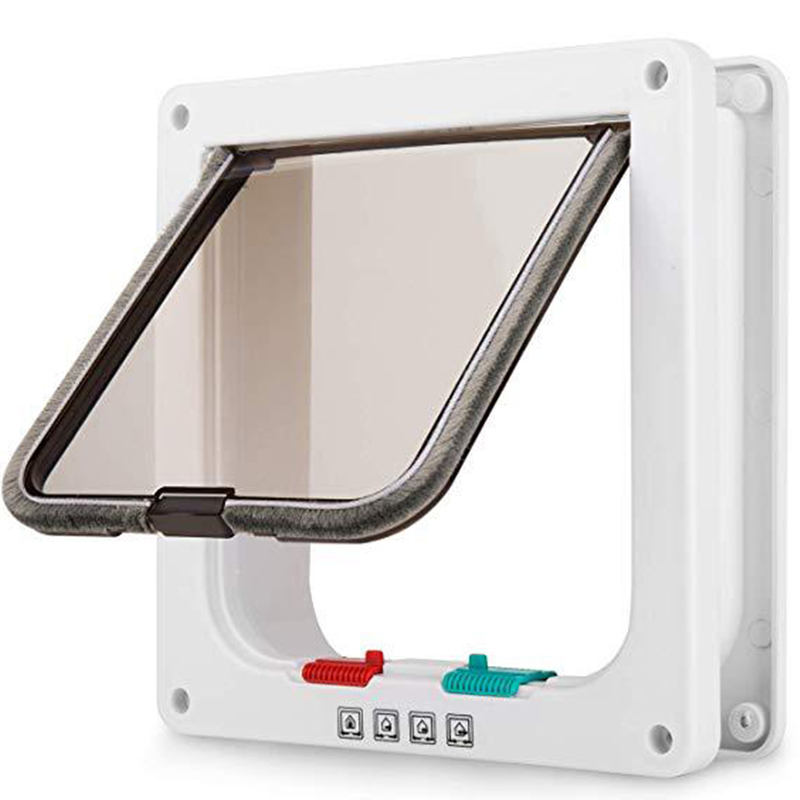 Pet Door Lockable Dog Cat Kitten Door Safe Securit... – Grandado