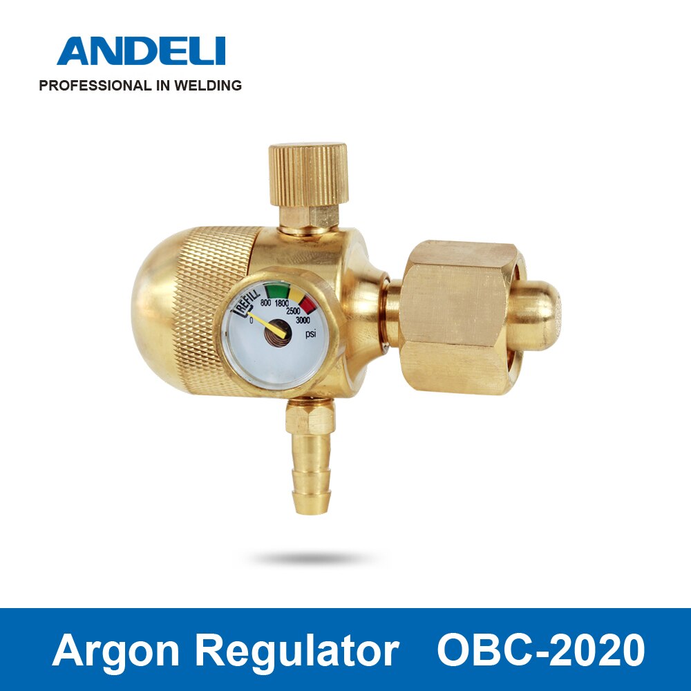 ANDELI OBC Welding Gas Meter Full copper Argon Pre... – Grandado