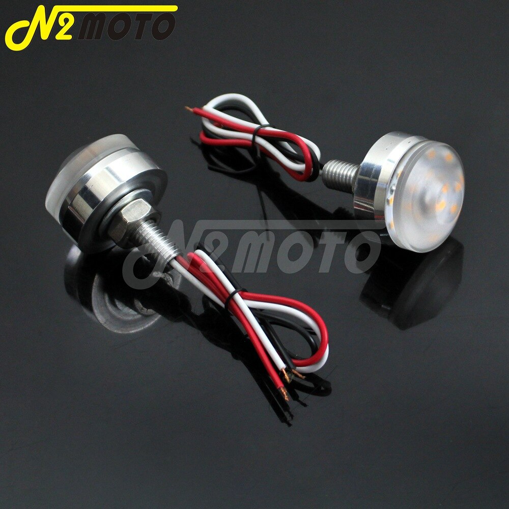 Amber LED Motorcycle Handle Bar 1" Universal ... – Grandado