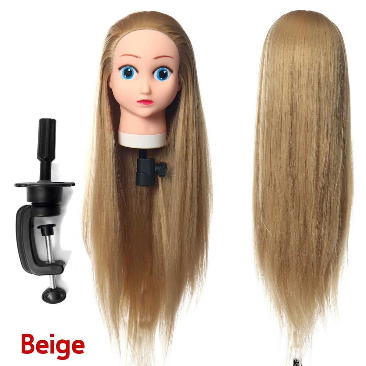 24' Colorful Cartoon Hair Mannequin Styling Wig He... – Grandado