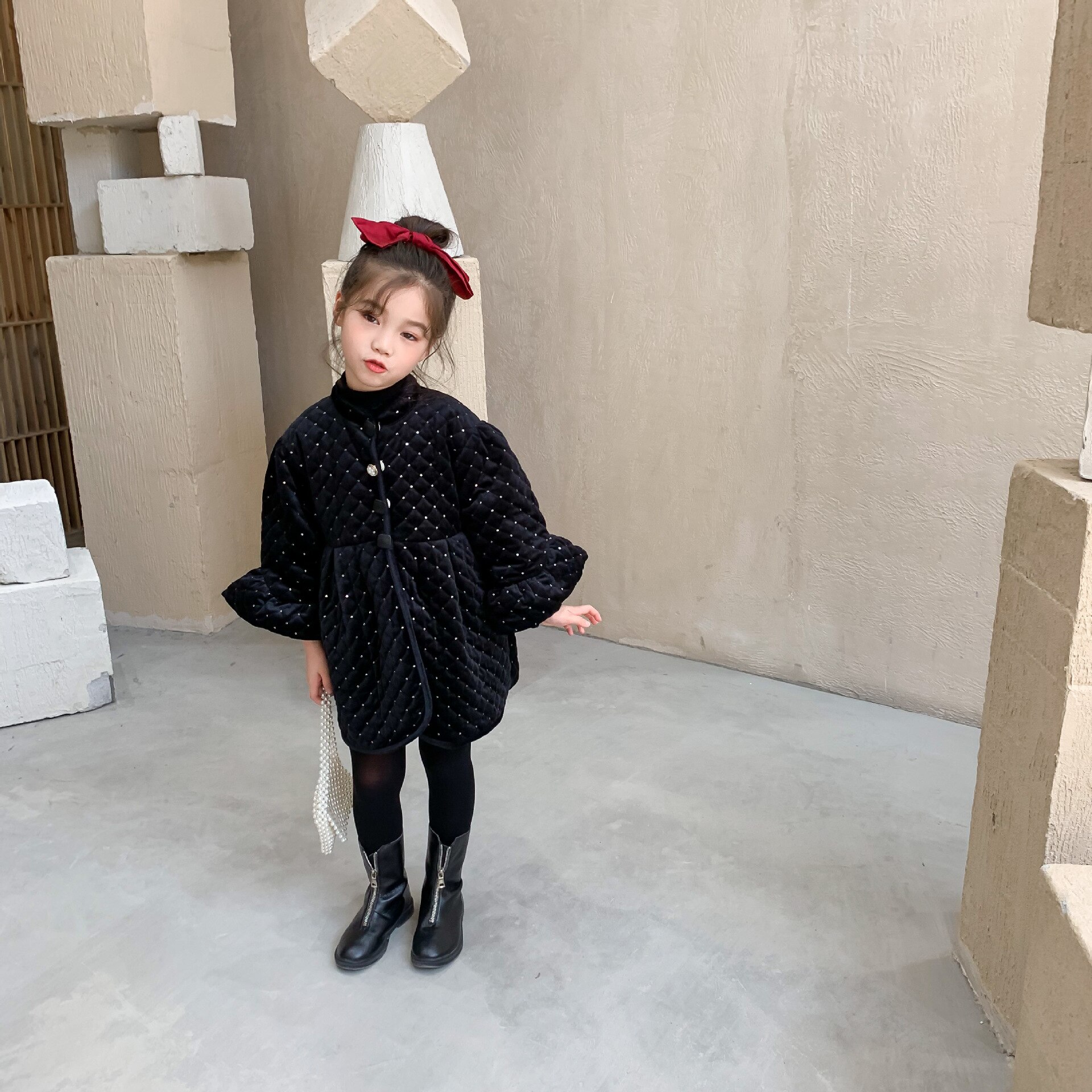 Herfst Meisjes Lange Mouw Flare Mouw Jas Kinderen ... – Grandado
