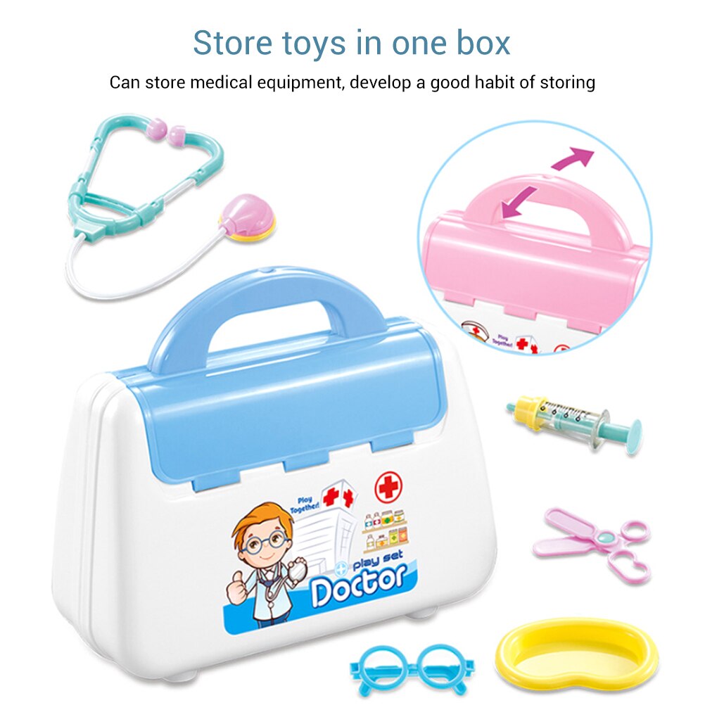 15pcs/Set Kids Pretend Play Doctor Toys Kit Play H... – Grandado