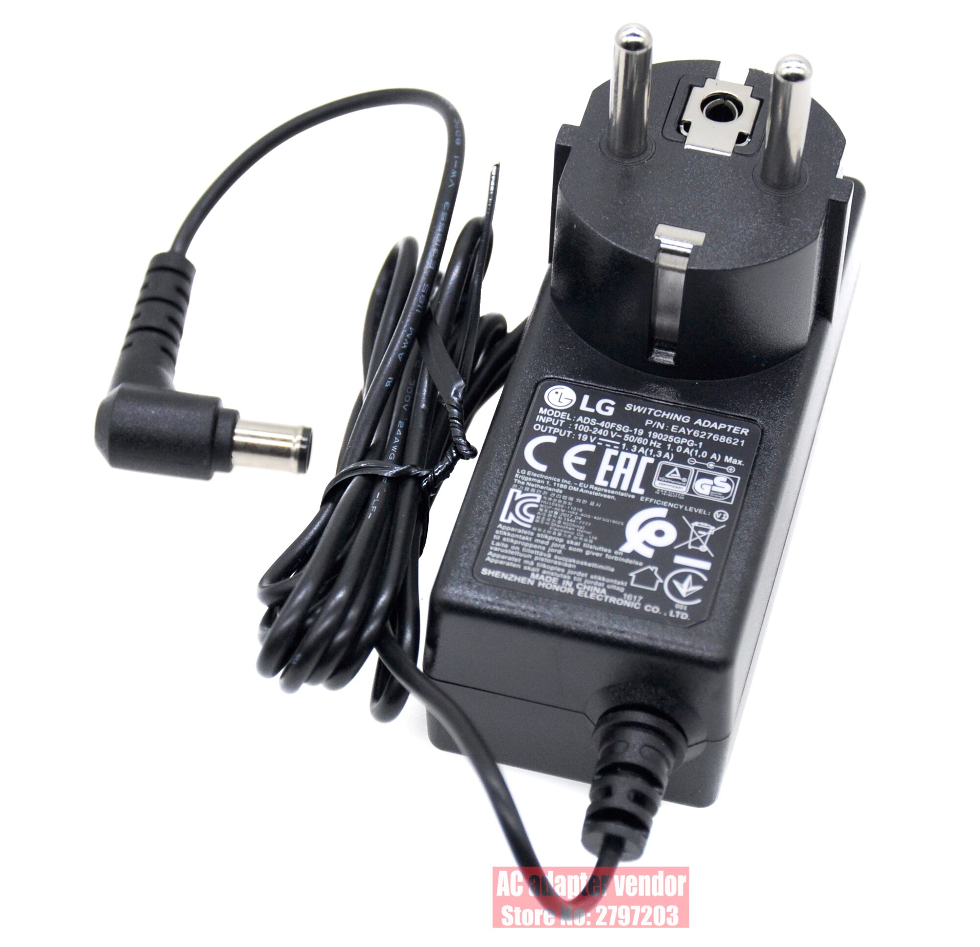 Voor Lg 19V 1.3A ADS-40FSG-19 19025Gpcn 19025GPG-1... – Grandado
