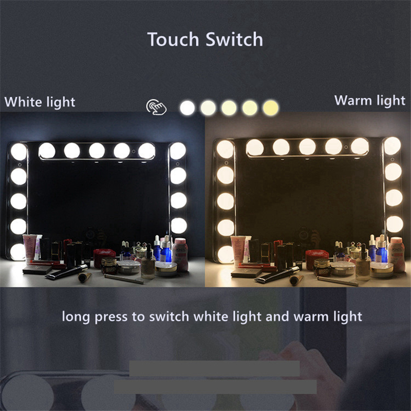 USB Stepless Mirror Light 5 LED Bulbs Vanity Light... – Vicedeal